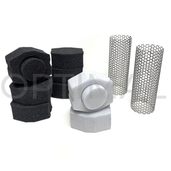 Ametek Rotron DR/EN Regenerative Blower 633 & 833 Muffler Kit 553412