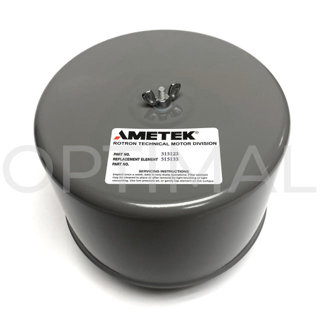 515123 Ametek Rotron Inlet Filter 2"