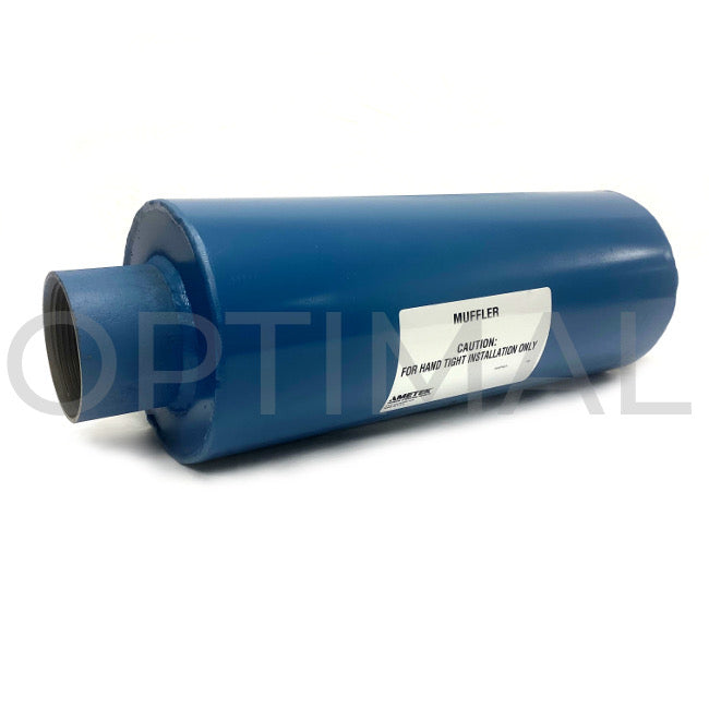 Ametek Rotron 516265 Inline Muffler 6.0 NPT-M / 6.0 NPT-F